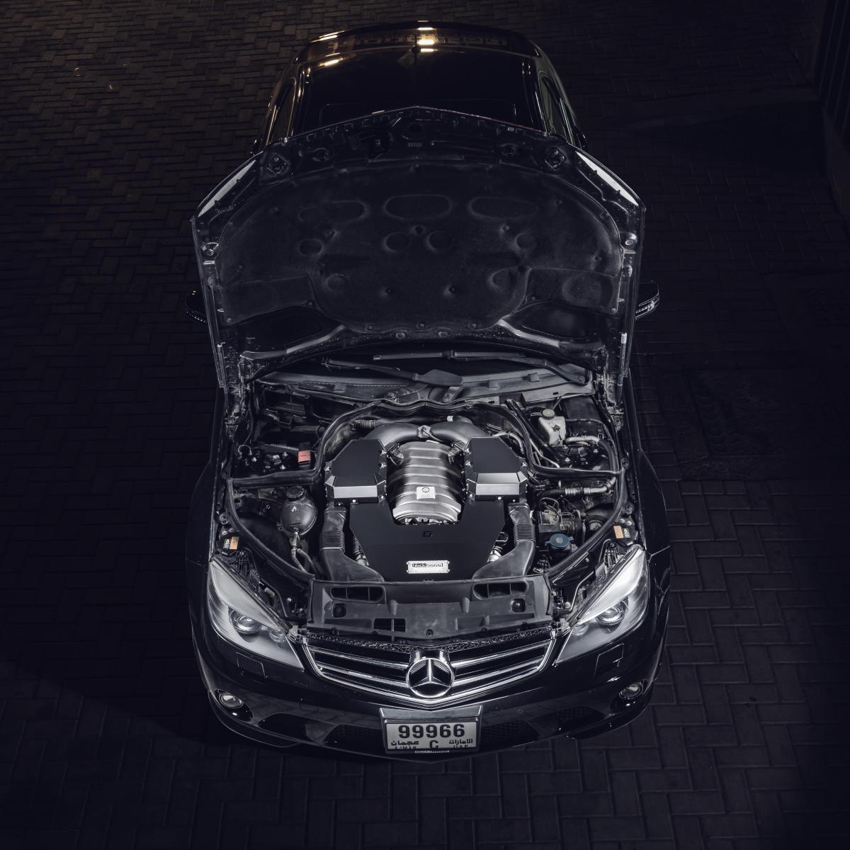 Mercedes AMG C63(S) M156 (W204) Cold Air Intake System – BlackBoost ...