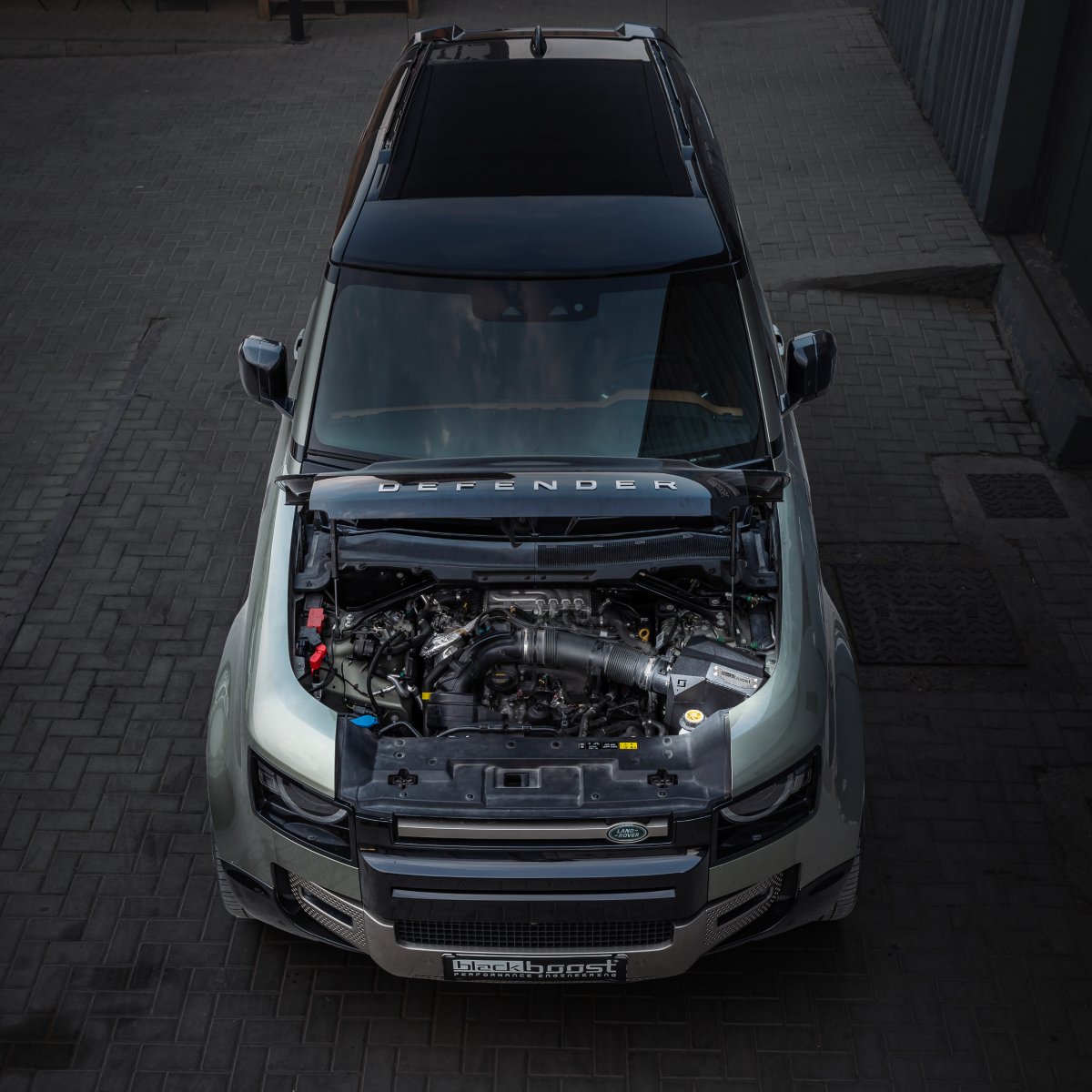 Land Rover Defender I6 P400 3.0L Cold Air Intake System – BlackBoost ...